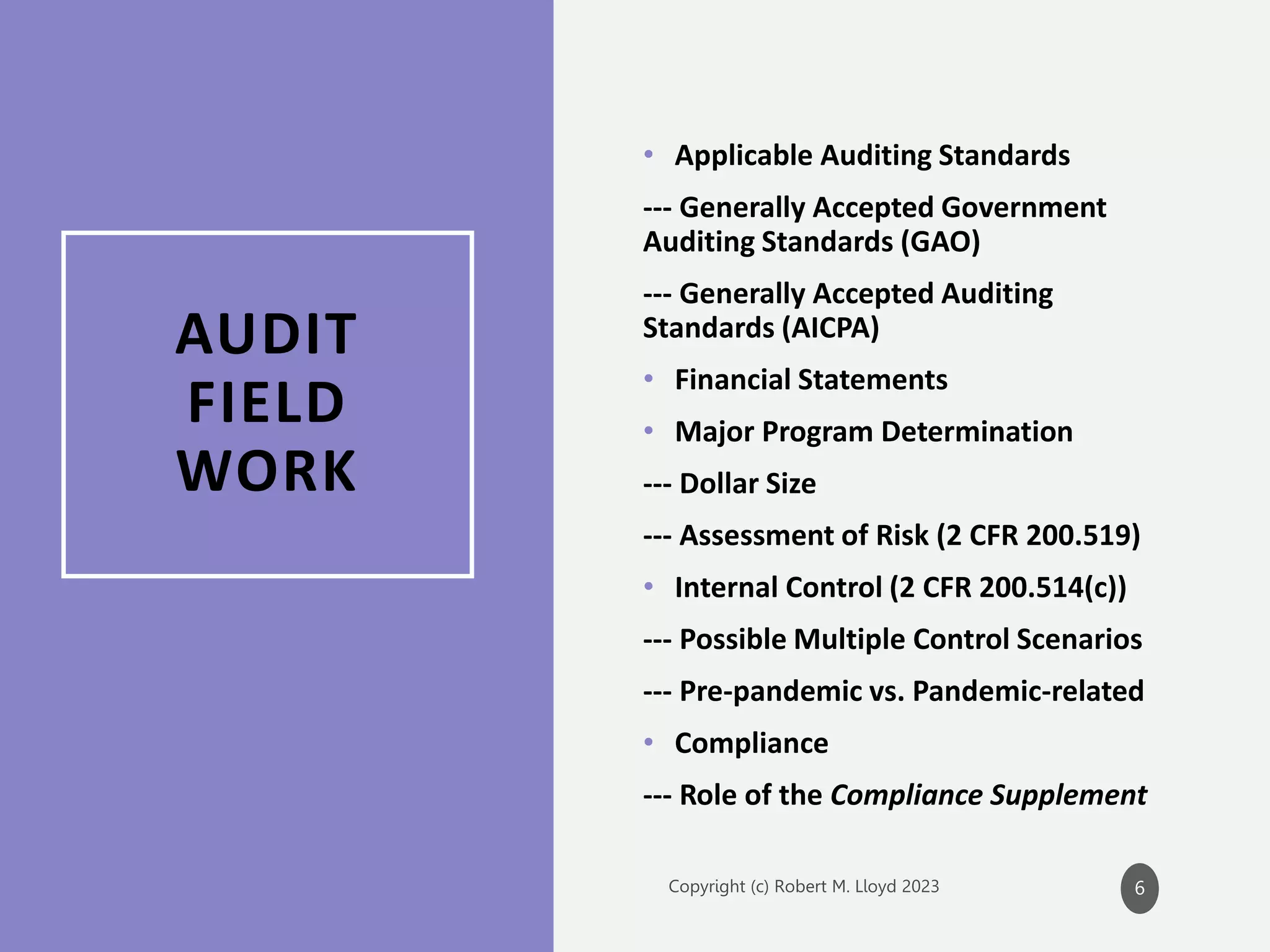 AUDIT READINESS | PPTX