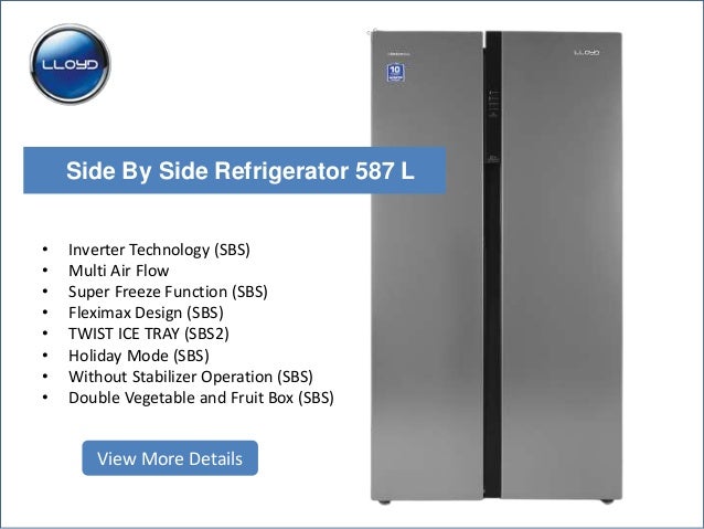 These Lloyd Fridge Can Be A Perfect Option For Your Home | PPTX