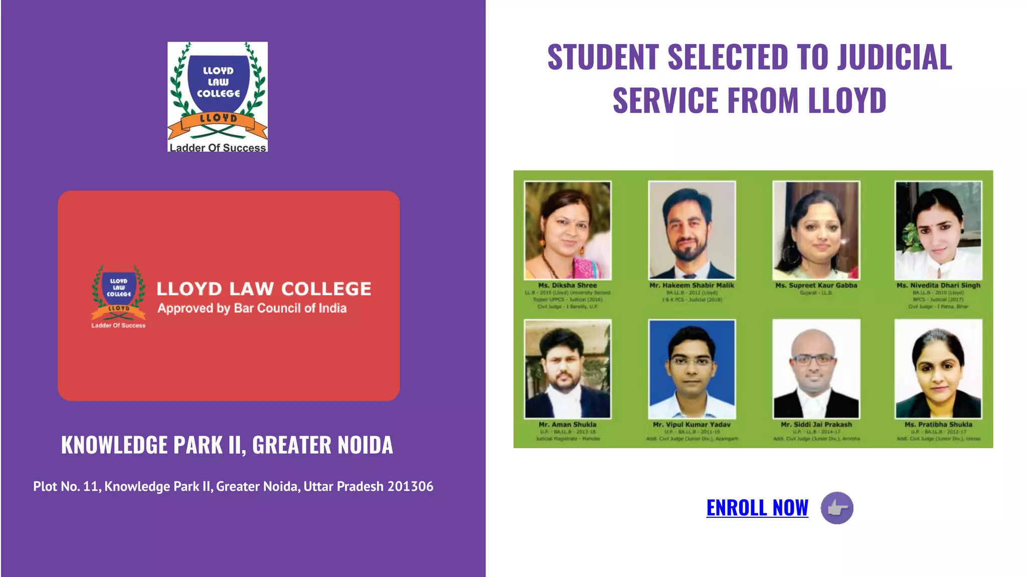 Lloyd Law College admission 2023 - BALLB, LLB and Bcom.pptx | Education