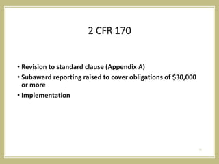 OMB Revisions to 2 CFR 200: What's Changed and What You Need to Do ...