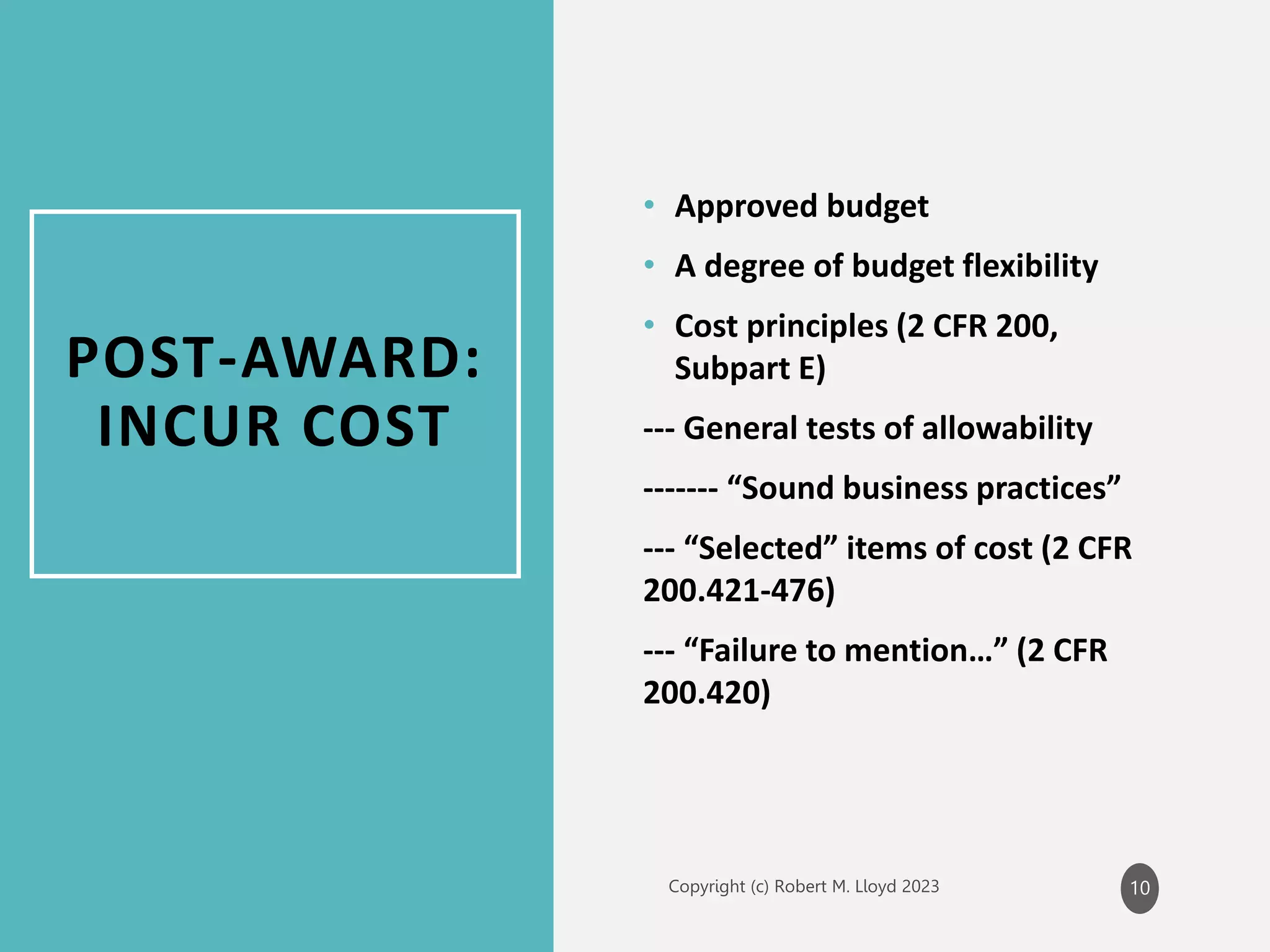 QUICK IMMERSION IN OMB's UNIFORM GUIDANCE | PPTX