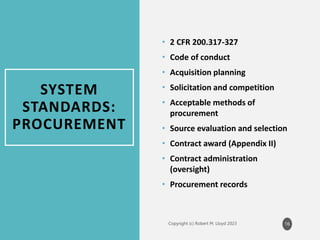 QUICK IMMERSION IN OMB's UNIFORM GUIDANCE | PPTX