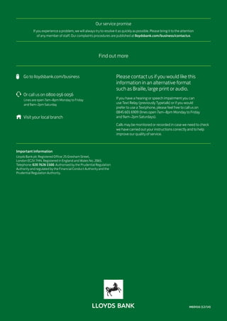 Lloyds Bank fraud guidance | PDF | Email | Internet