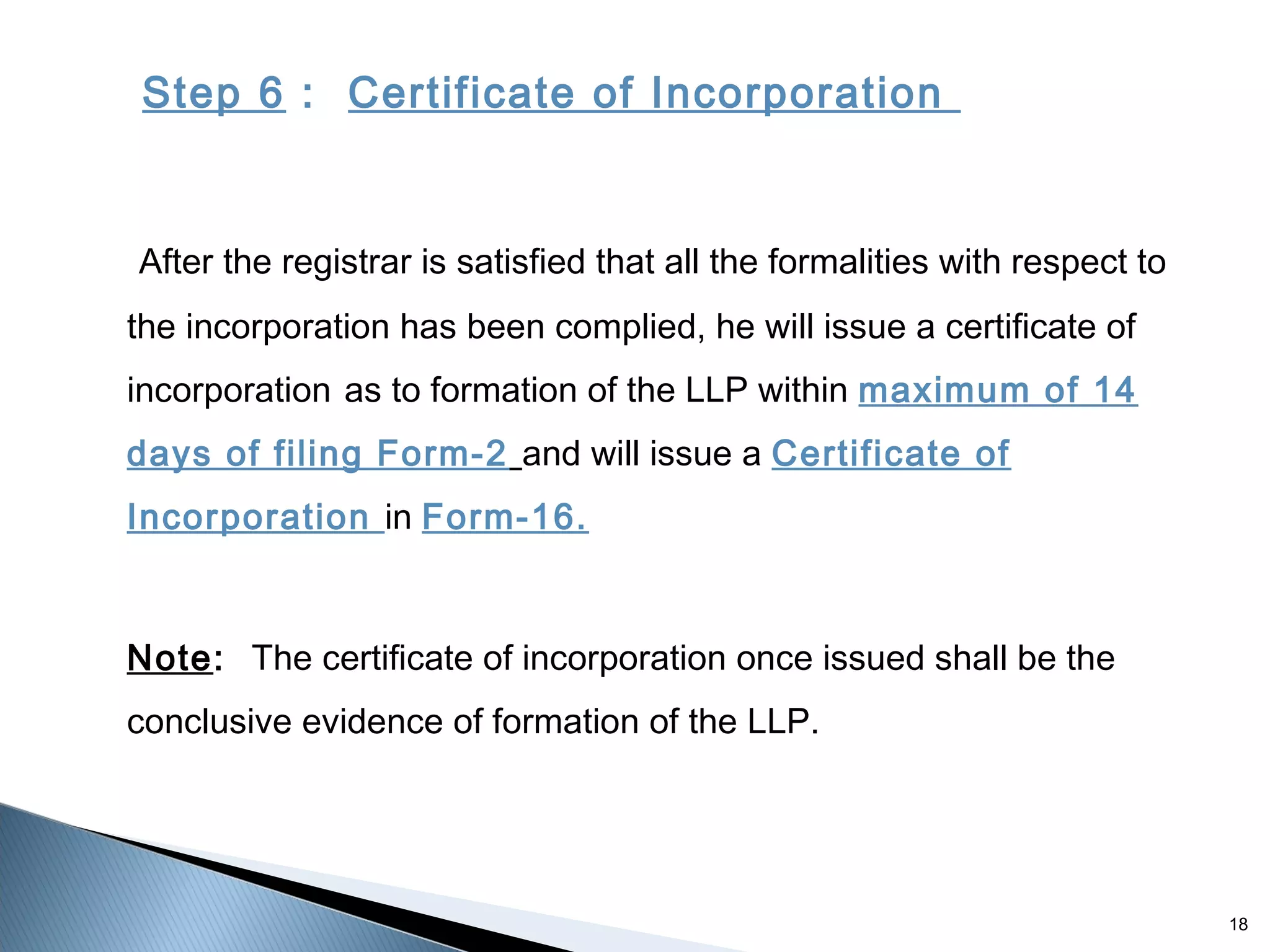 Limited liability Partnership (LLP) | PPT
