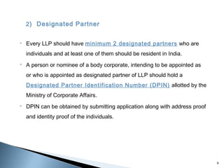 Limited liability Partnership (LLP) | PPT