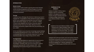 Voice of Medusa: AI-Enhanced Luxury Jewellery Chest by Versace | PPTX