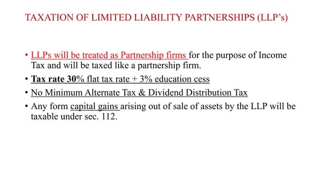 LIMITED LIABILITY PARTNERSHIP ACT, 2008 | PPTX