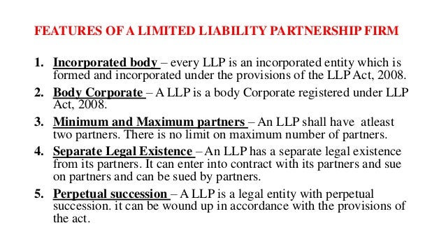 LIMITED LIABILITY PARTNERSHIP ACT, 2008
