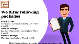 Easily File Annual Return of LLP | LLP Annual Compliance | PPT