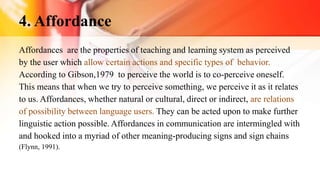 Language learning pathways: The Ecology and semiotics of LL | PPT