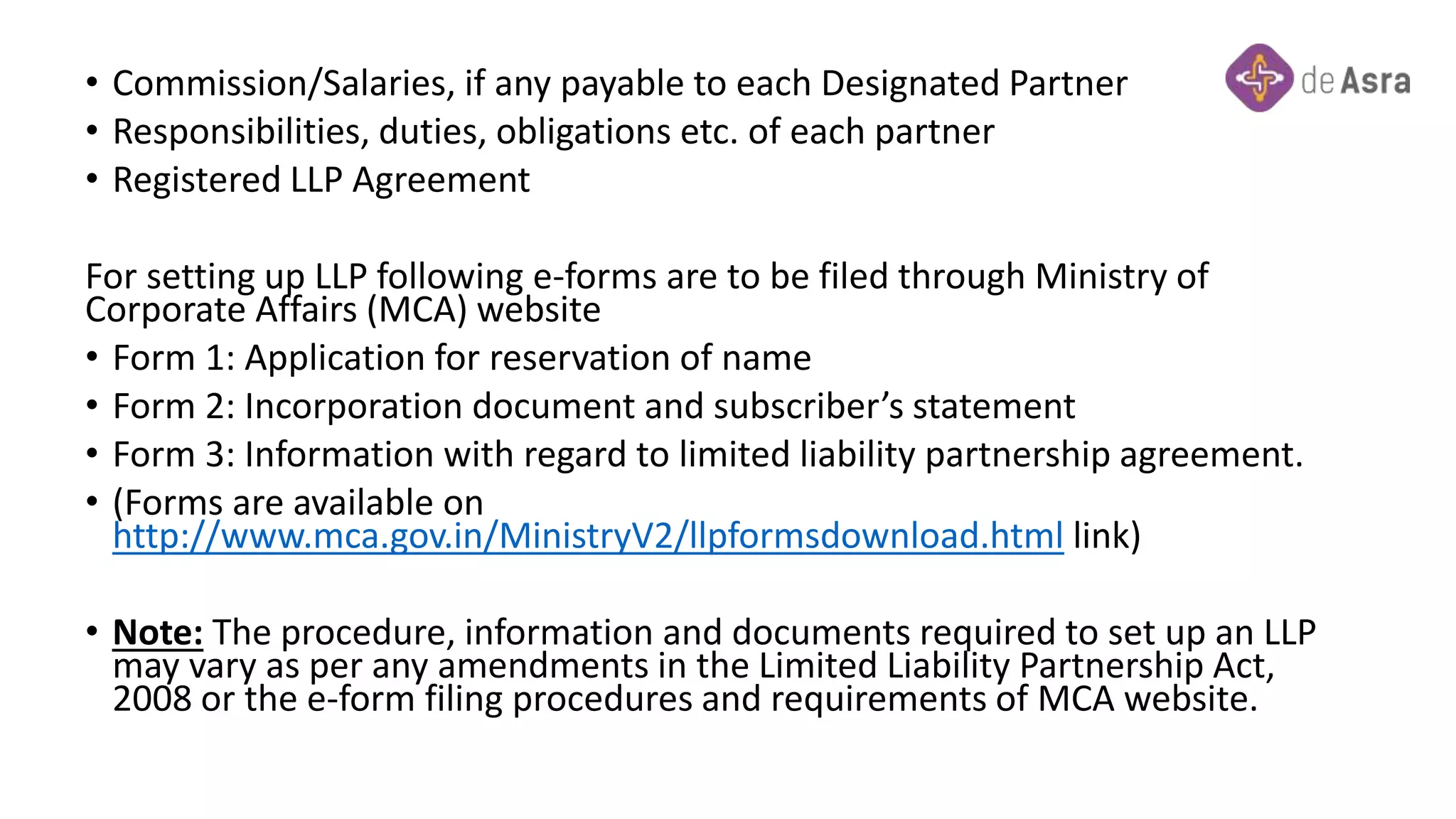 Checklist For LLP Registration | Documents required for LLP ...