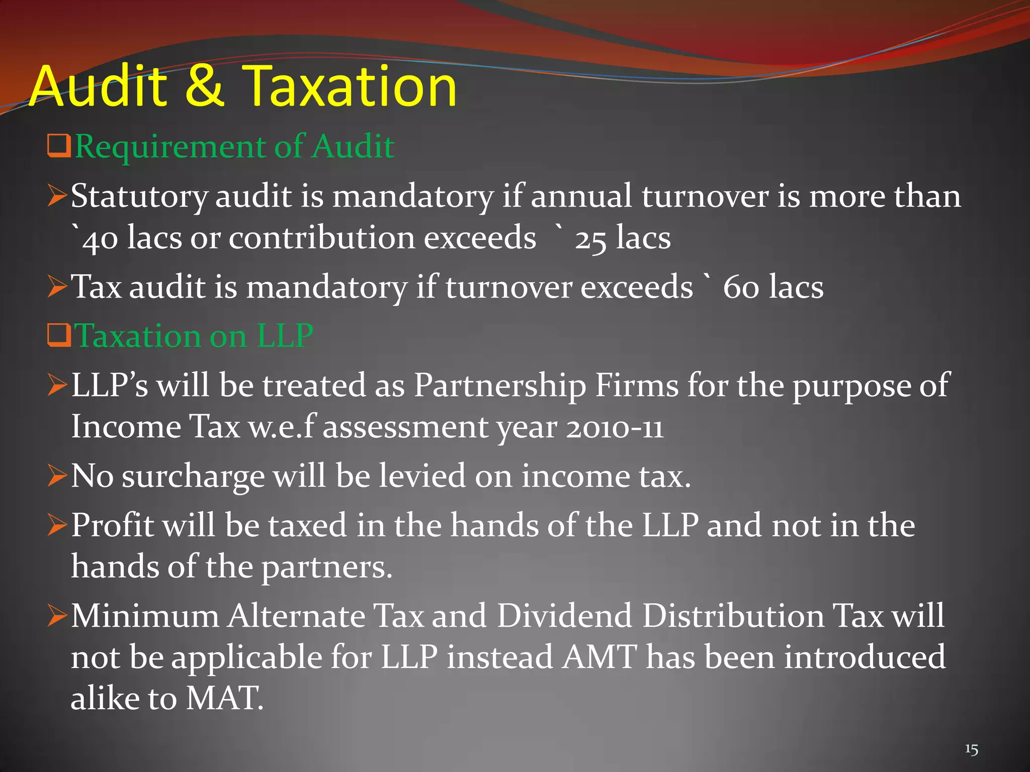 LLP Presentation | PPTX