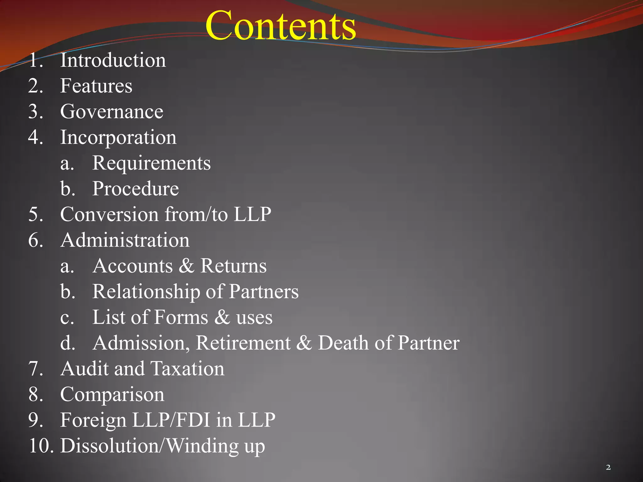 LLP Presentation | PPTX