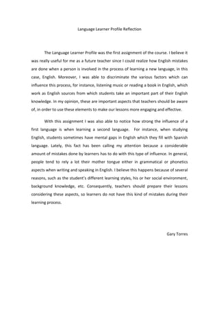 LLP Reflection | DOCX