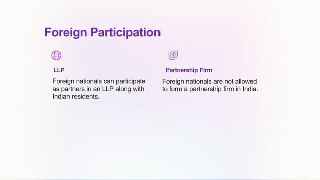 Difference between LLP, Partnership, and Company | PPTX | Legal Services Industry | Industries