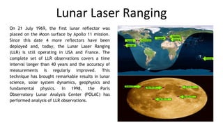 Lunar Laser Ranging | PDF