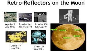Lunar Laser Ranging | PDF