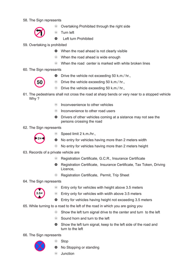 Llr test | PDF | Auto Safety | Automotive