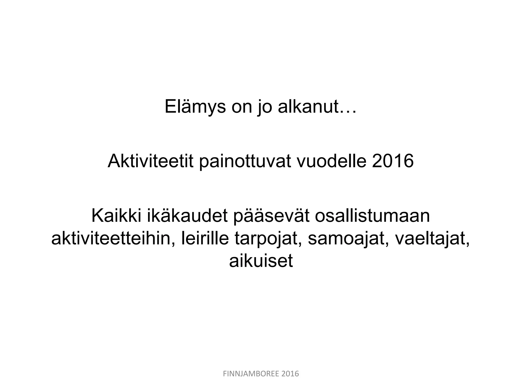 Roihu-projektin vaiheet, 8.11.2014