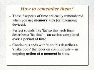 Ll upper pri perfect, continous and perfect continuous | PPT