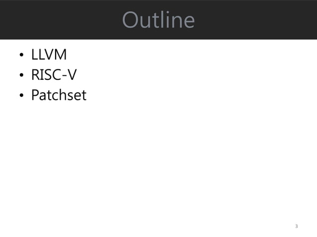 Llvm Basic Porting For Risc V Pdf Programming Languages Computing