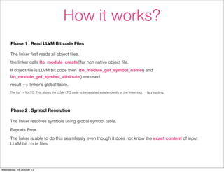 LLVM Compiler - Link Time Optimization | PDF