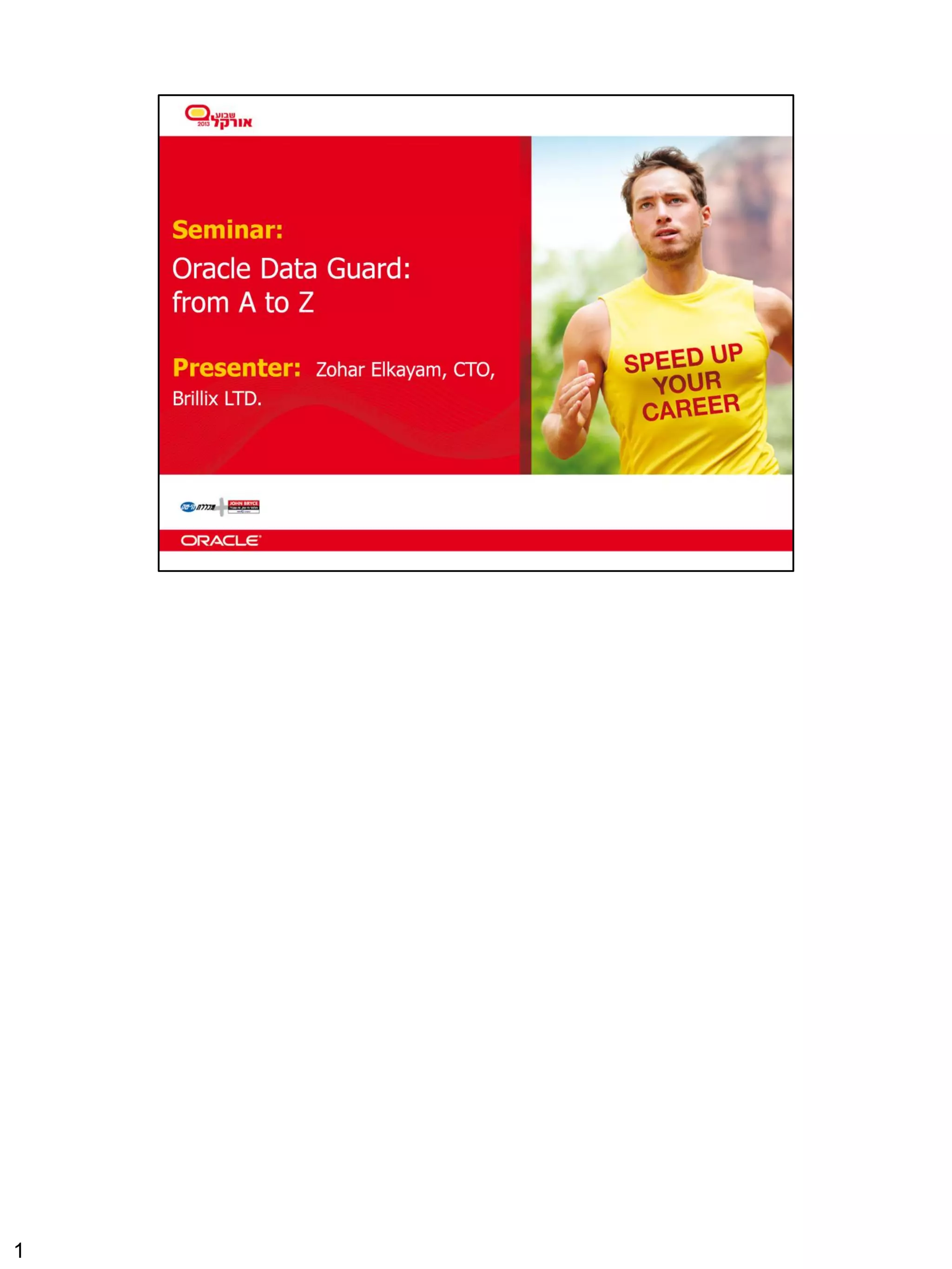 Oracle Data Guard A to Z | PDF