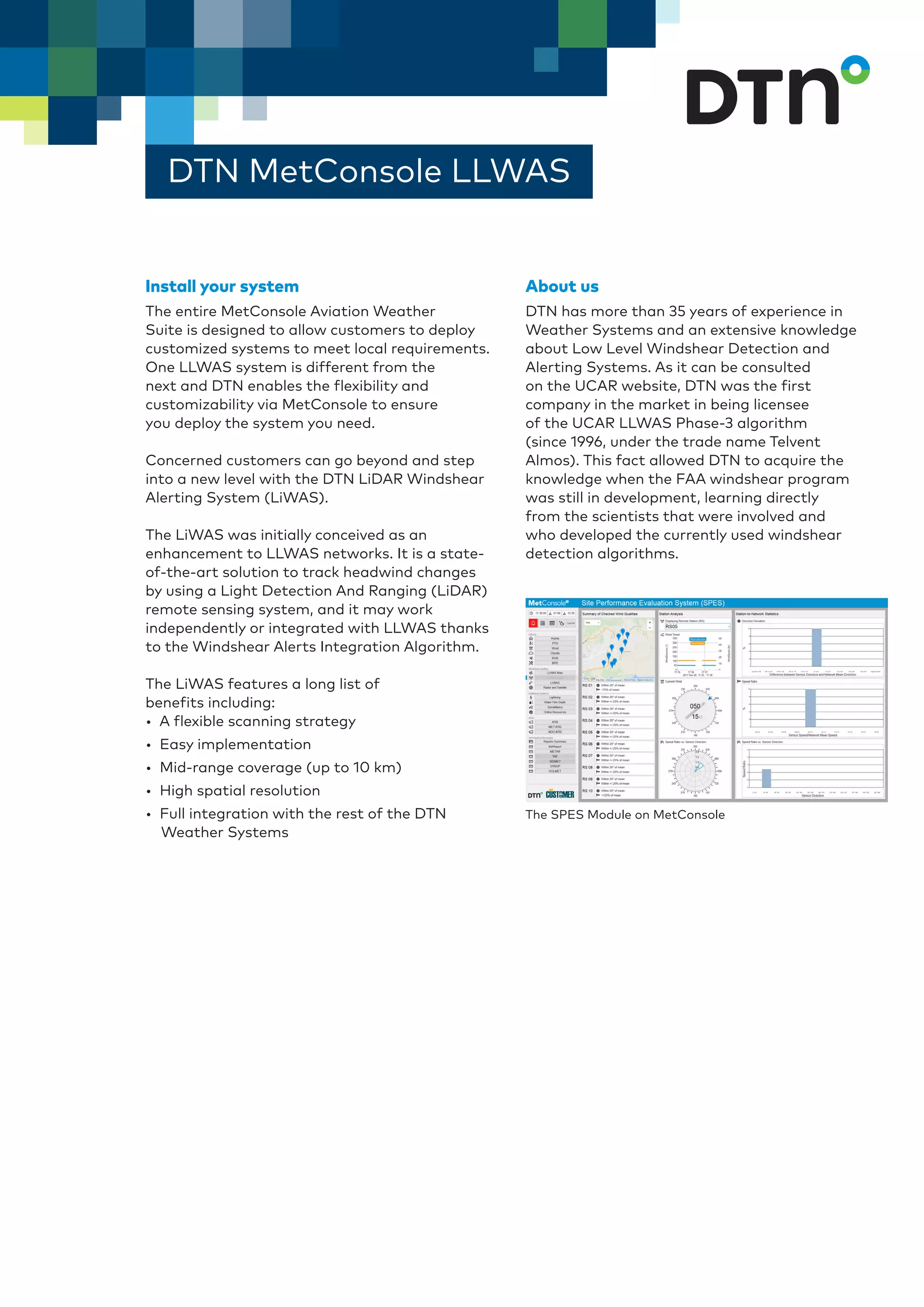 MetConsole Low-Level Windshear Alerting System (LLWAS) | PDF