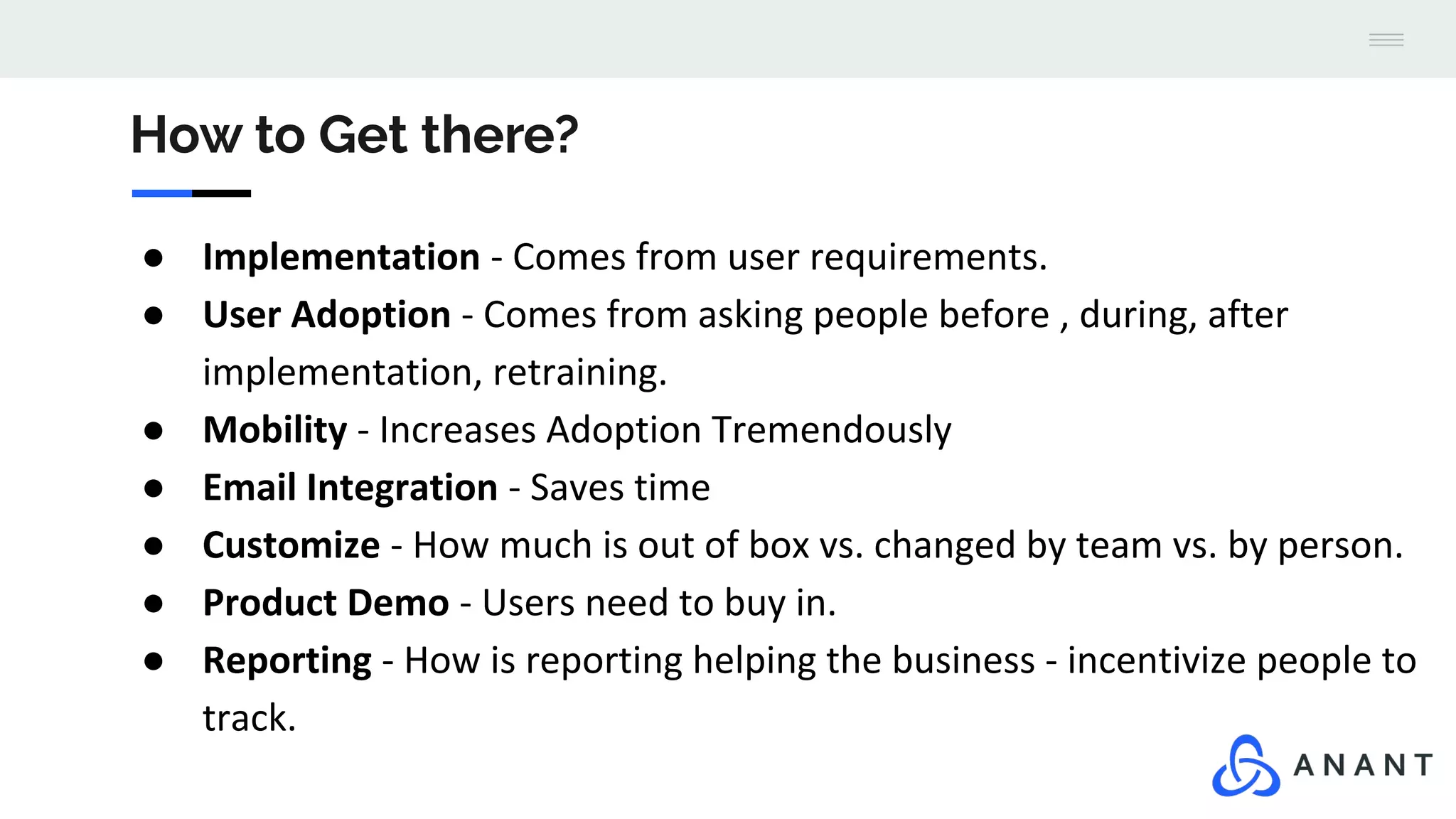 Roadmap To Choosing A Customer Relationship Management Crm System Ppt