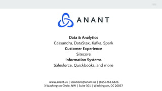 Scaling Cloud Web & Data Technologies Using Spark, Cassandra, Kafka, and Docker | PPT