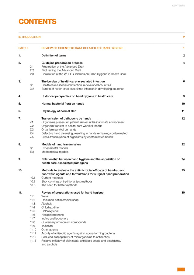 WHO GUIDELINES ON HAND HYGIENE IN HEALTH CARE | PDF