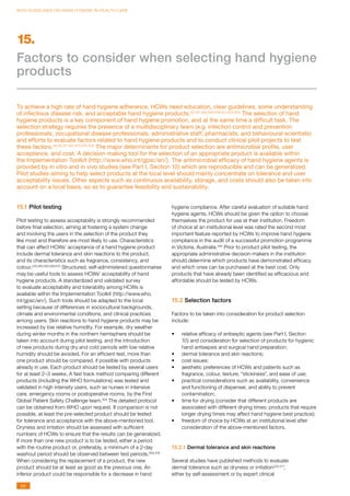 WHO GUIDELINES ON HAND HYGIENE IN HEALTH CARE | PDF