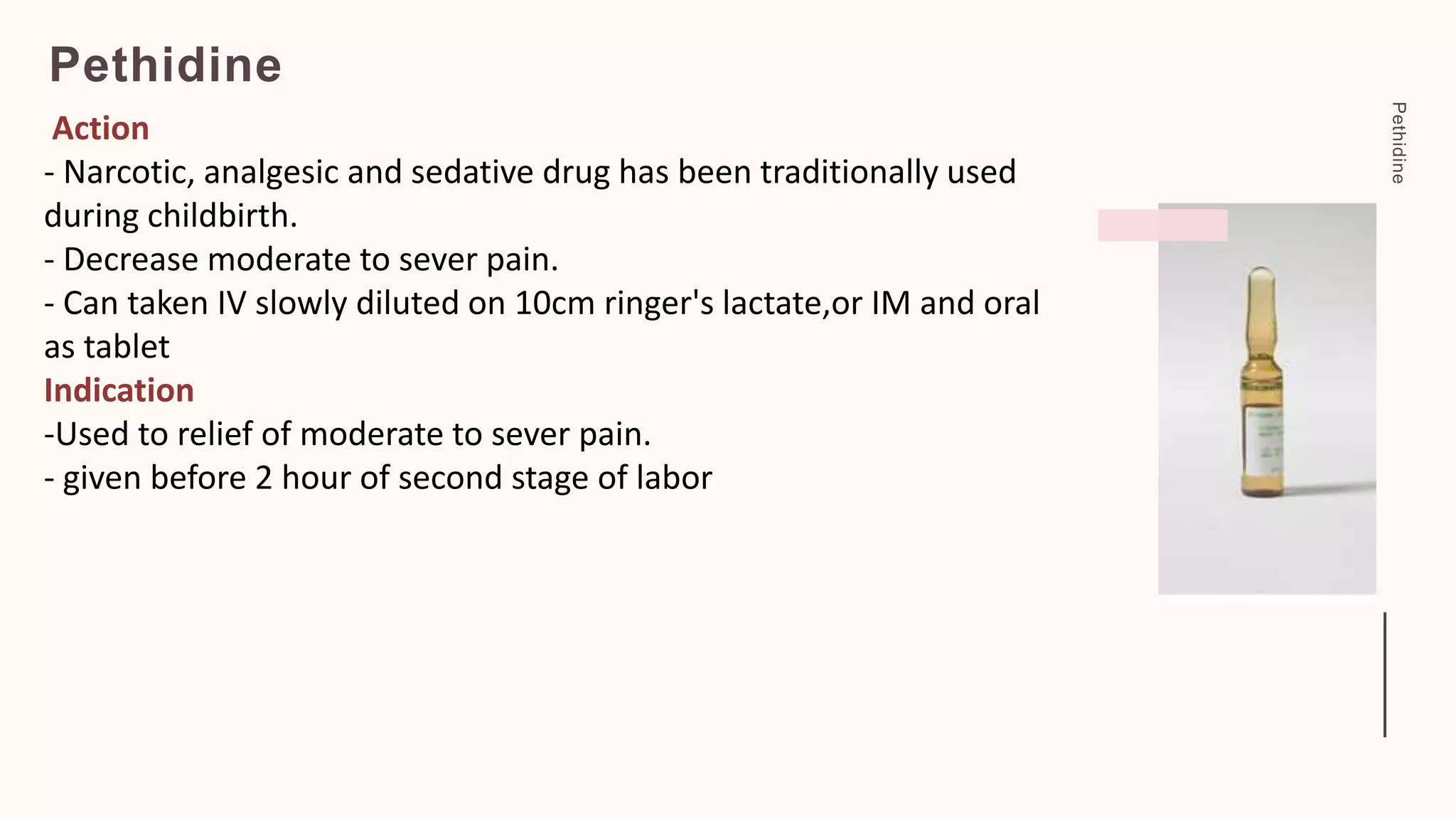 Common drugs used in labor | PPTX