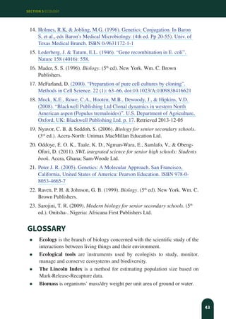 Comprehensive Study of Ecology: Interactions, Energy Flow, and ...