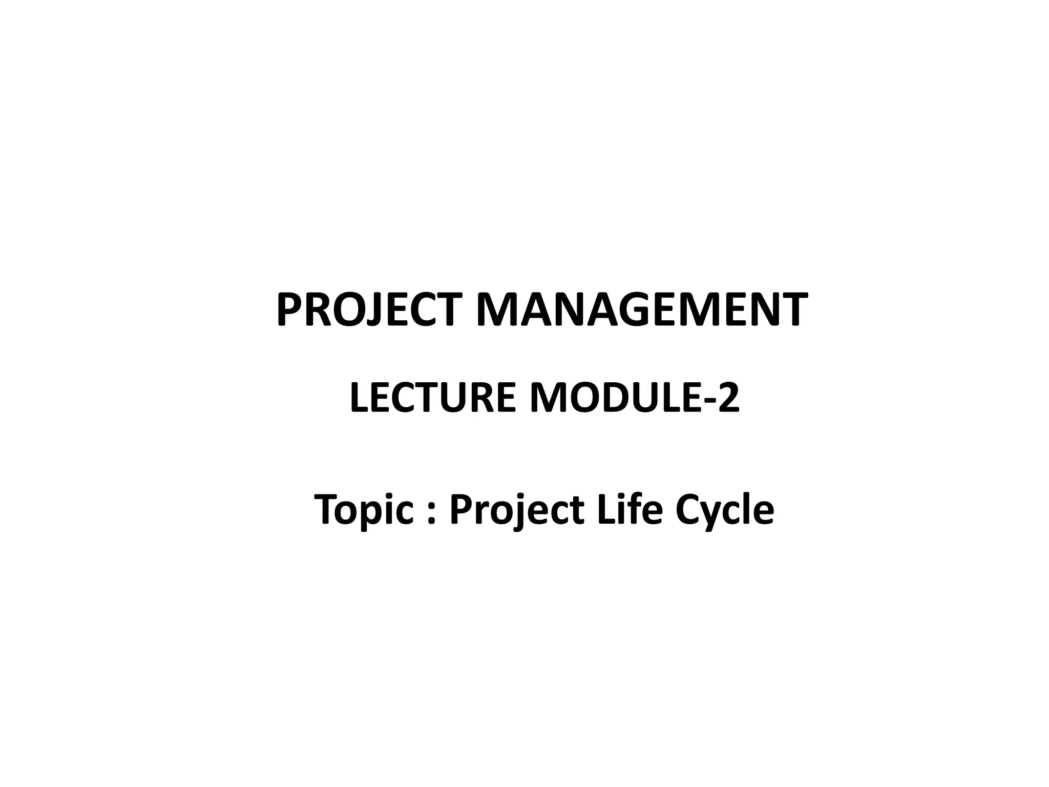 project life cycle | PPTX
