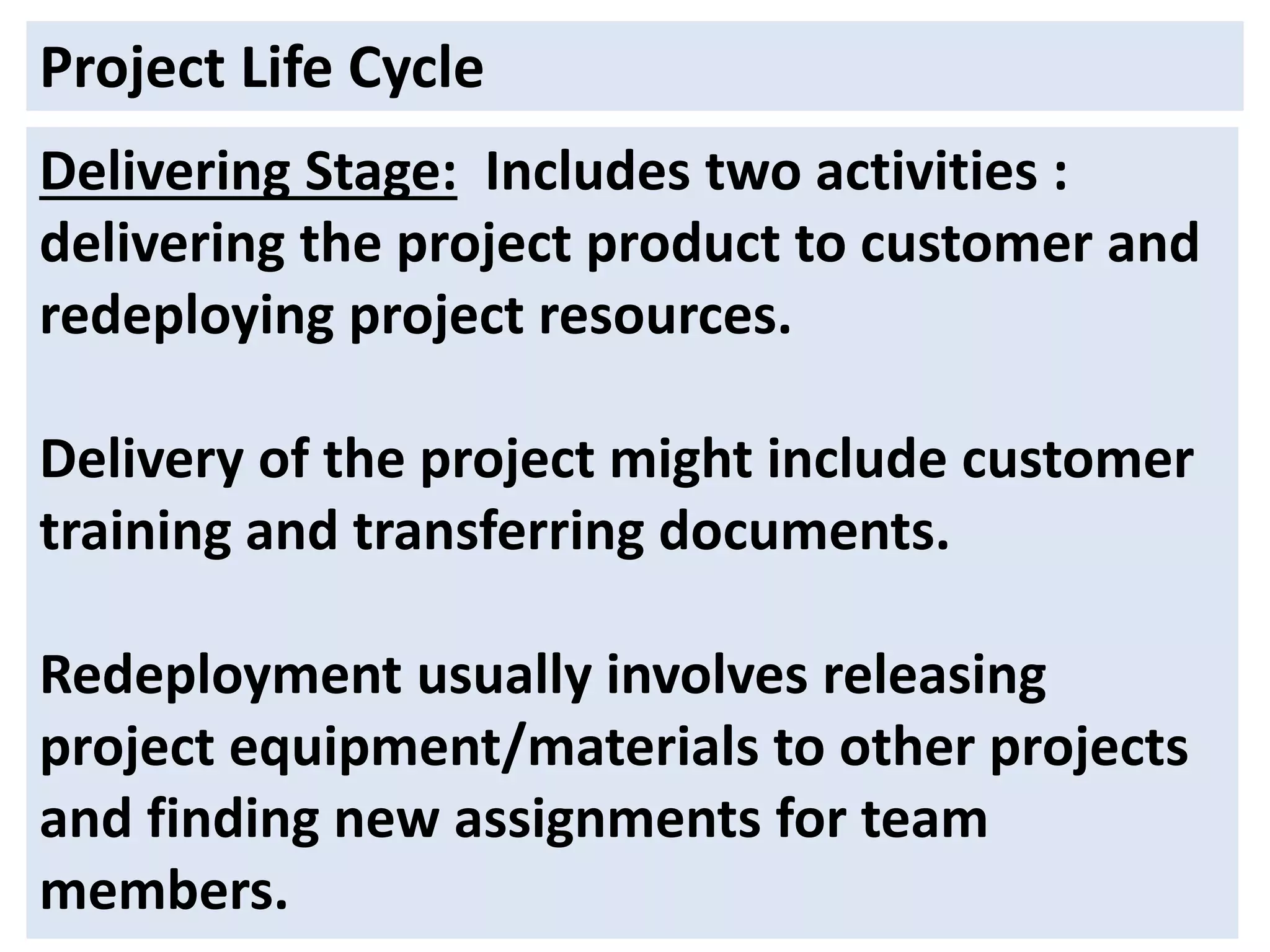 project life cycle | PPTX