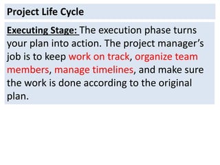 project life cycle | PPTX
