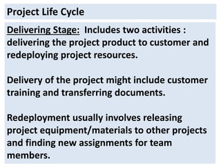 project life cycle | PPTX