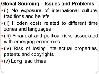 Logistics Management, BBA III Year Notes, Osmania University | PPT