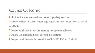 LM1 - Computer System Overview, system calls | PPT