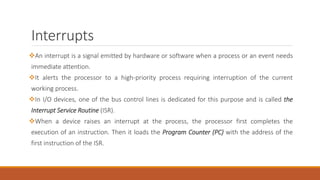 LM1 - Computer System Overview, system calls | PPT