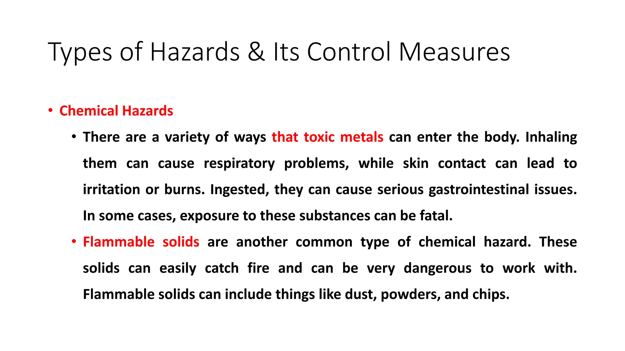 Safety Terminologies, measures, hazards and risks | PPTX