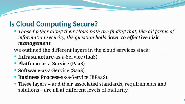 Cloud Computing Security Essentials for beginners | PPT