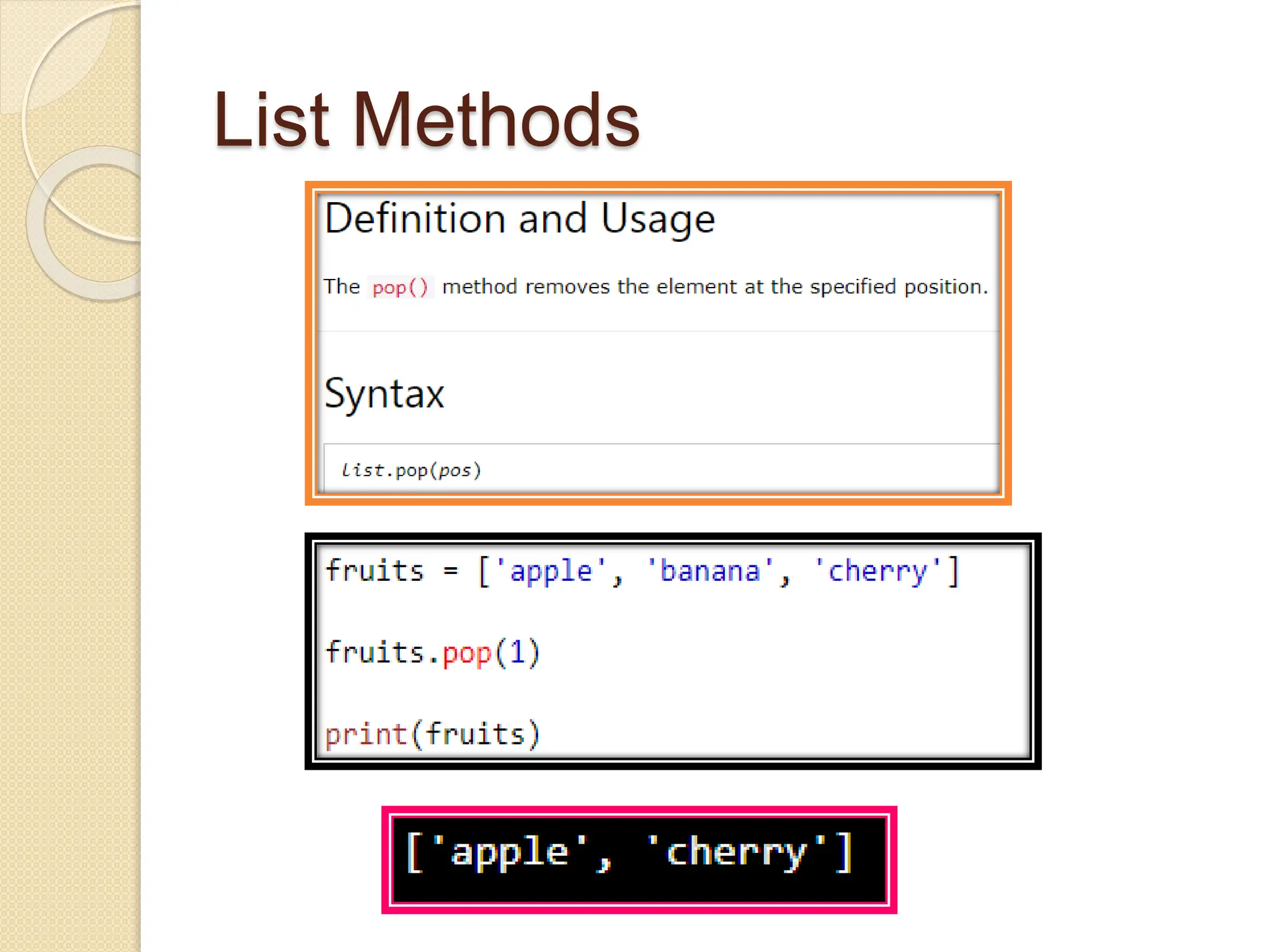 LM 28 - List (Operations, Slice, Methods).pptx