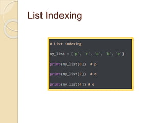 LM 28 - List (Operations, Slice, Methods).pptx