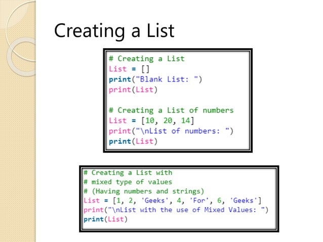 LM 28 - List (Operations, Slice, Methods).pptx