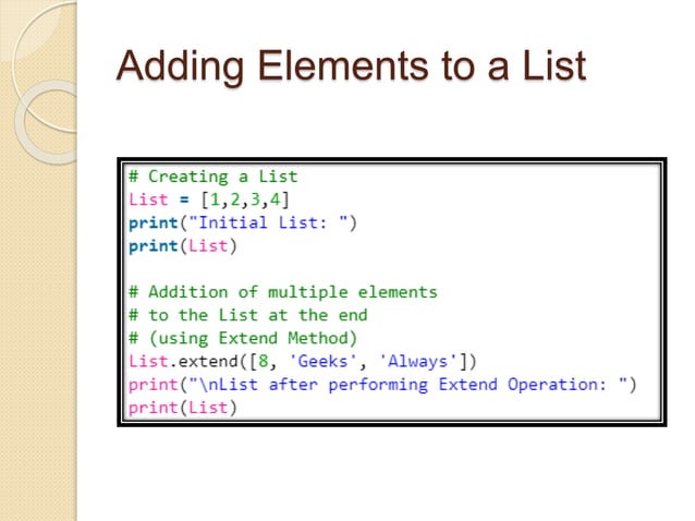 LM 28 - List (Operations, Slice, Methods).pptx