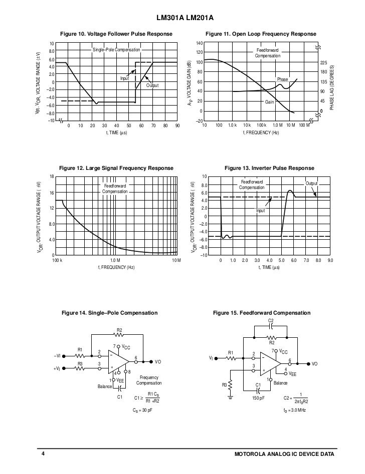 LM301 Operational Amplifiers