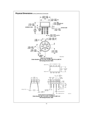 Lm 311 datasheet | PDF