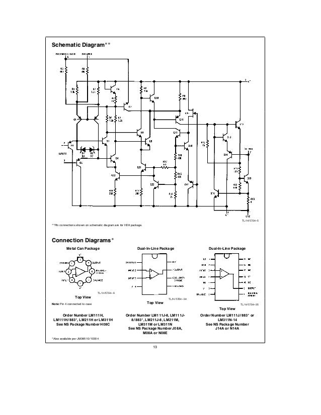 Lm 311 datasheet